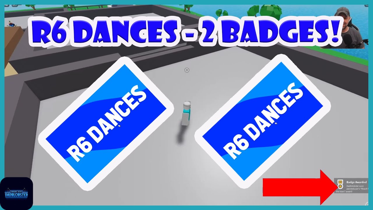 R6 Dances - So FUN and 2 BADGES! *ROBLOX* - YouTube