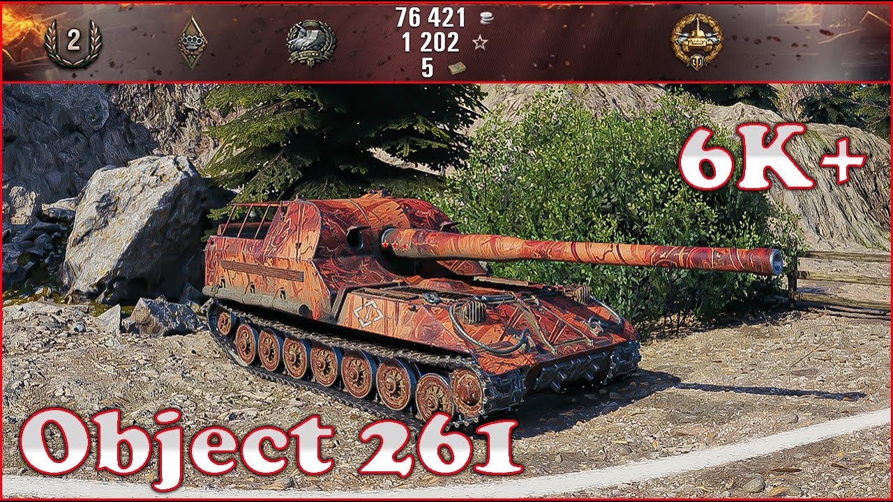 Object 261 - World of Tanks UZ Gaming - YouTube
