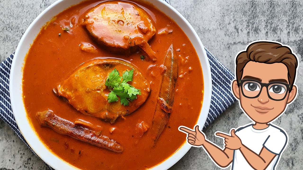 Tasty Tenggiri Fish Curry | Resepi Kari Ikan Tenggiri | Mackerel Fish ...