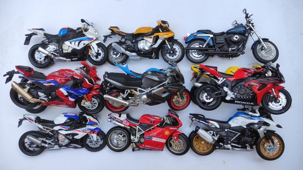 Diecast Model Motorcycles Collection 1:12 Scale, Honda CBR 1000RRR ...