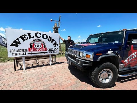 The Texas Bucket List - Midpoint Cafe in Adrian - YouTube