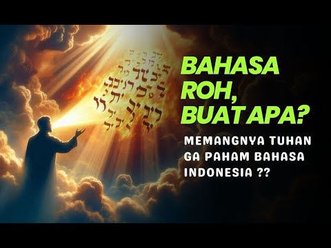 Buat apa BAHASA ROH ? Bukannya Tuhan juga paham bahasa Indonesia ...