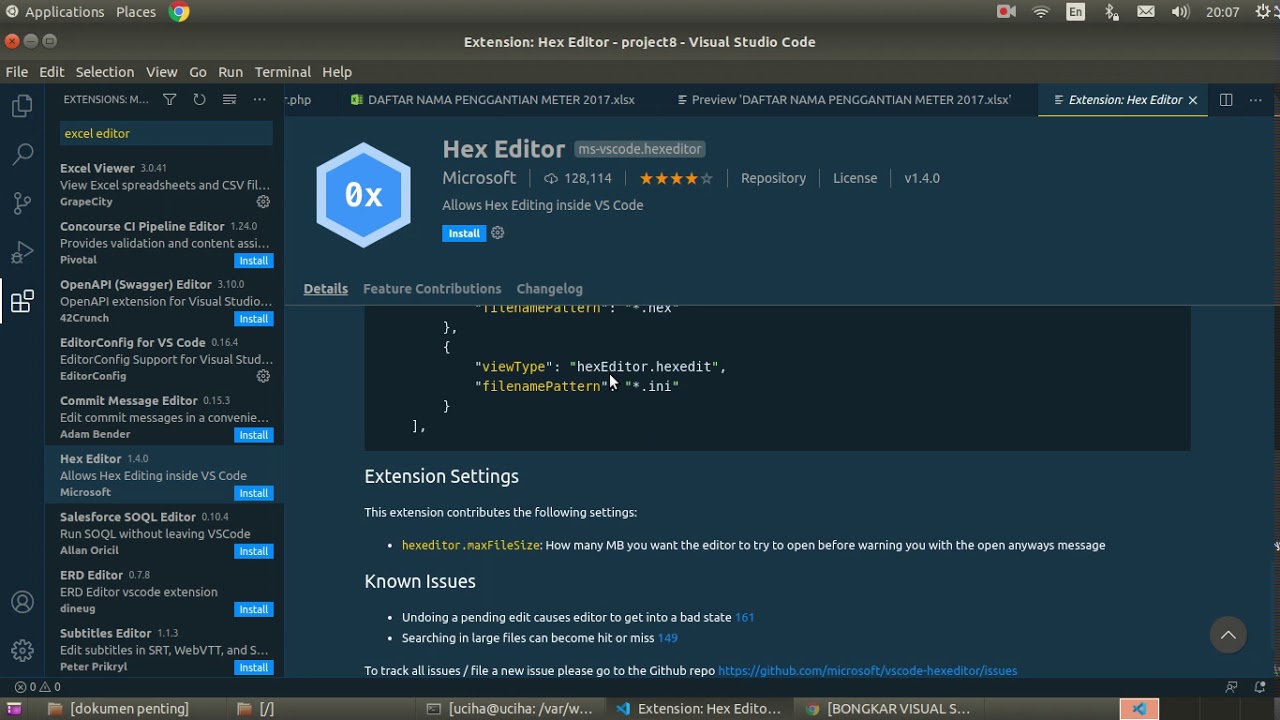 HOW TO VIEW FILE EXCEL IN VISUAL CODE YouTube HOW TO VIEW FILE EXCEL IN VISUAL CODE YouTube
