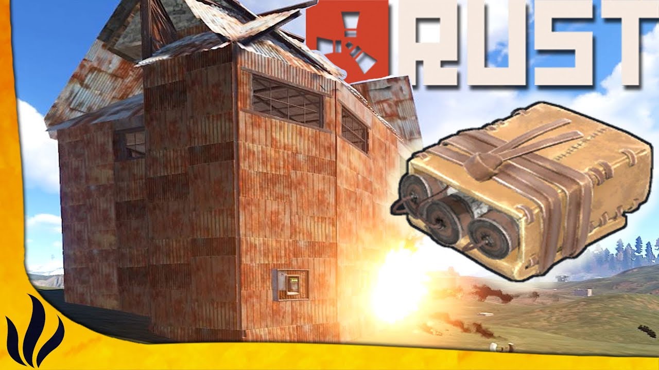 LES PREMIERS RAIDS AUX SACS EXPLOSIFS ! (Rust #6) - YouTube