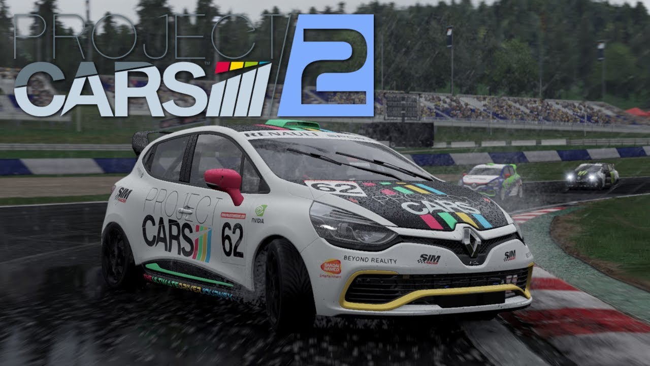 Project Cars 2 Super Wet Renault Clio Cup race with Subscribers - YouTube