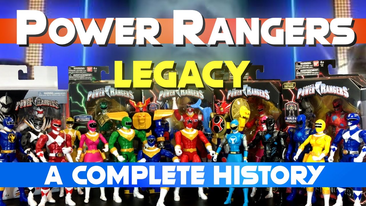 Power Rangers Legacy Figures by Bandai (Complete History & Review ...