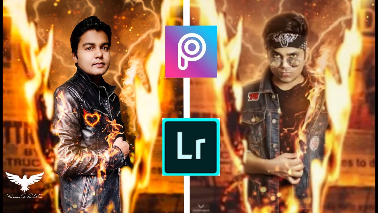 Fire Paper - Picsart Photo Editing Tutorial in Picsart By-RanaG Editz🔥🔥 ...