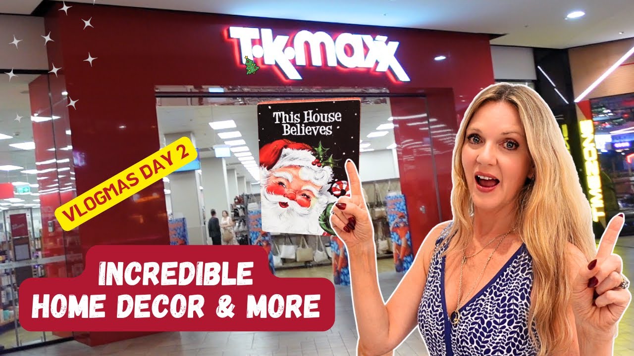 TK Maxx | Shop With Me Home Decor, Shoes & More | Vlogmas Day 2 - YouTube