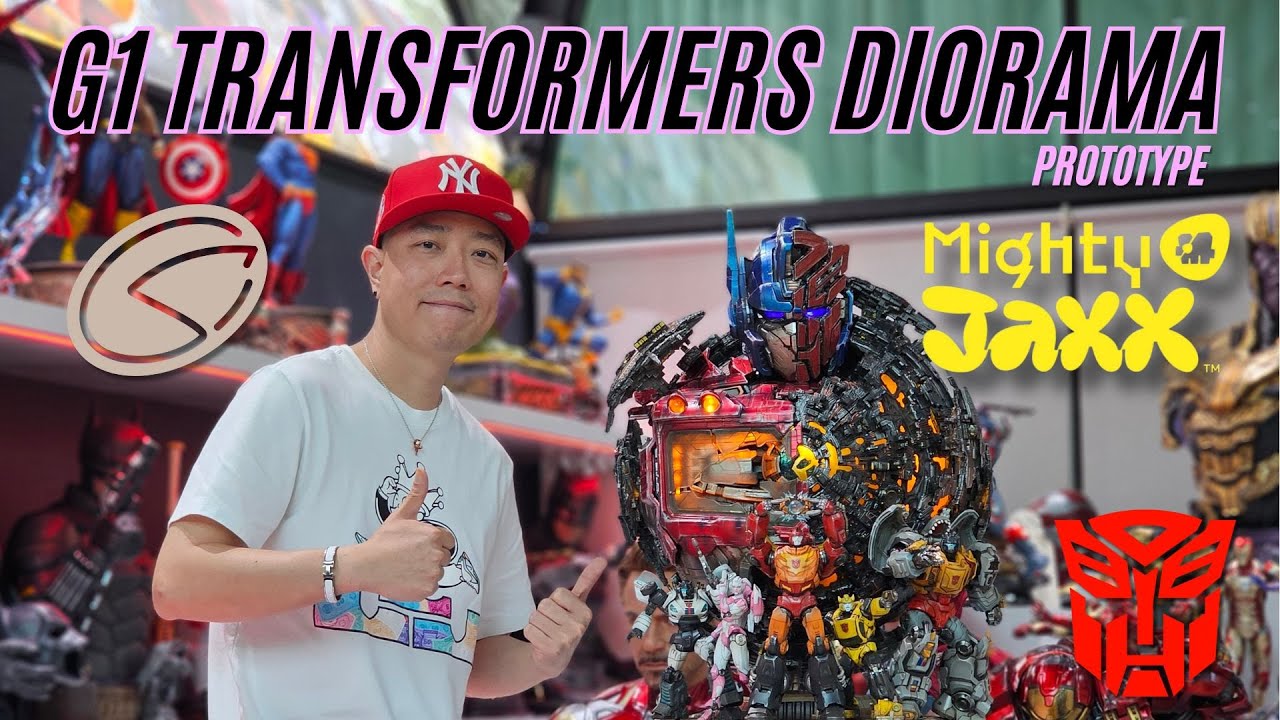 G1 Transformers Diorama [Prototype Review] | Mighty Jaxx X Superkraft ...