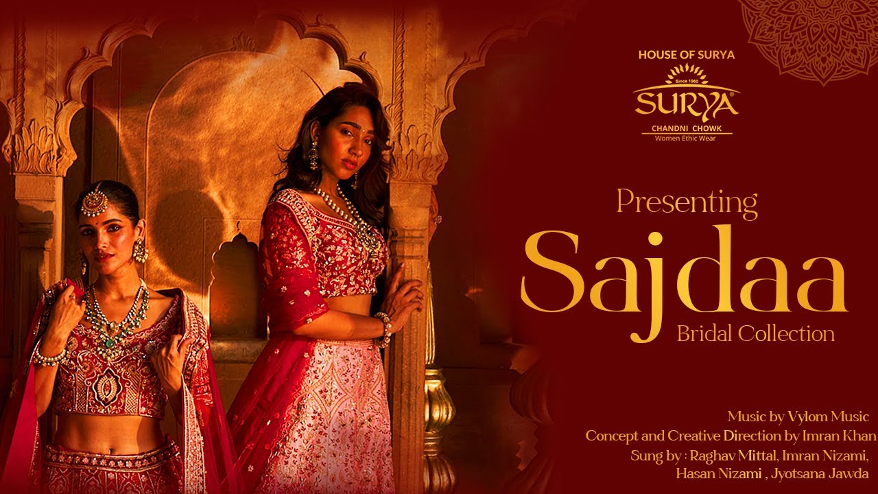 Sajdaa | Bridal Collection 2023 | Tere Naina | Raghav Mittal | Niazi ...