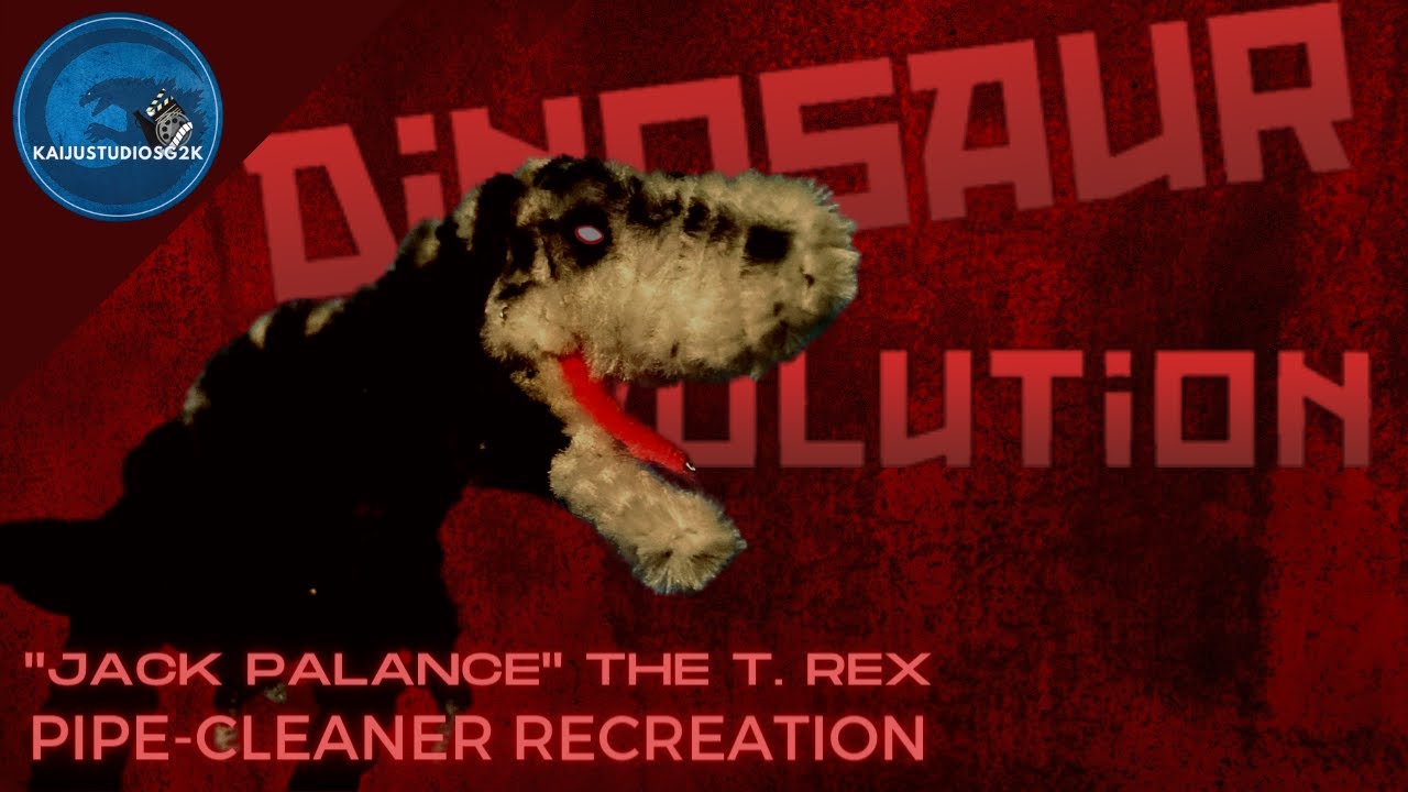 Dinosaur Revolution "Jack Palance" the T. rex Pipe-cleaner Recreation ...