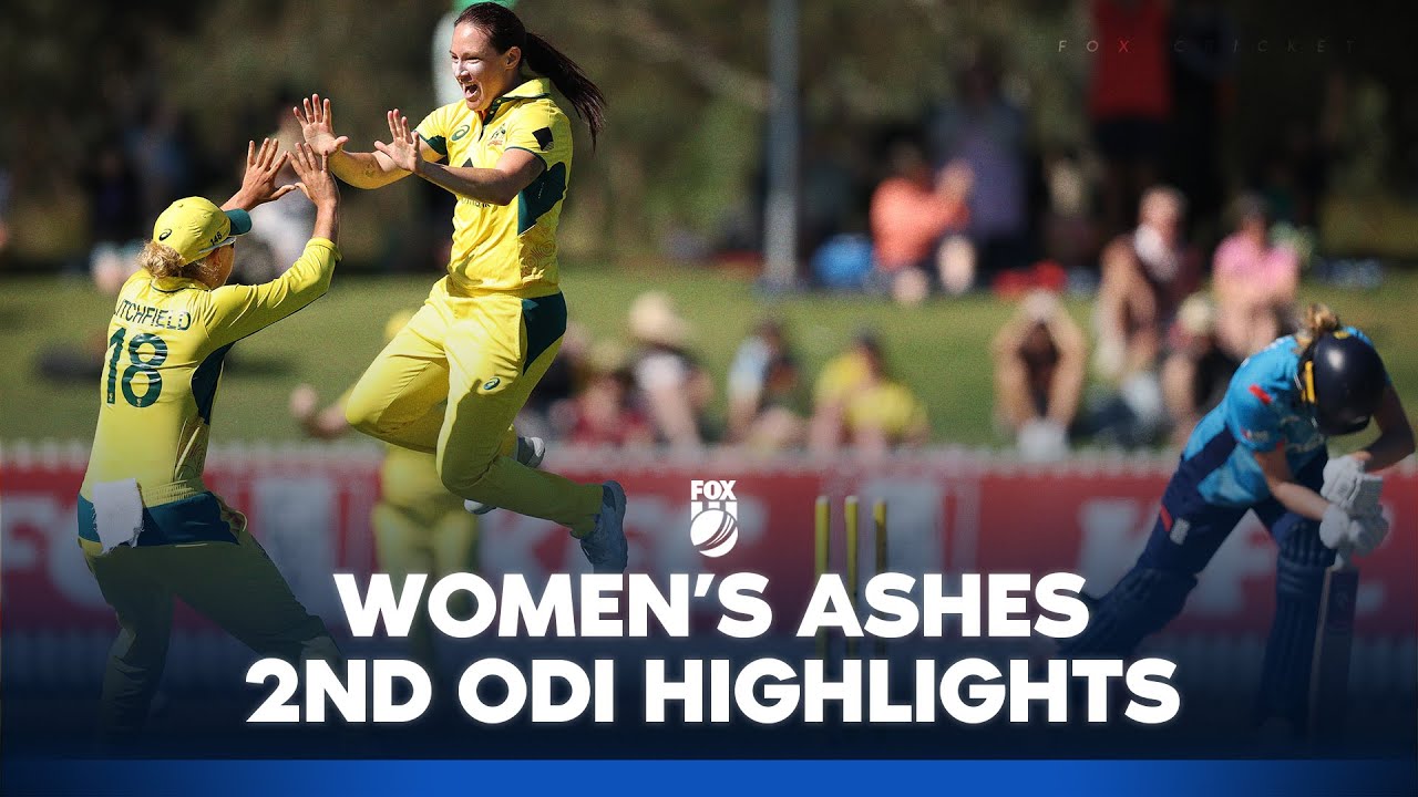 Australia v England: Women’s Ashes - 2nd ODI Highlights I 14/01/25 I ...