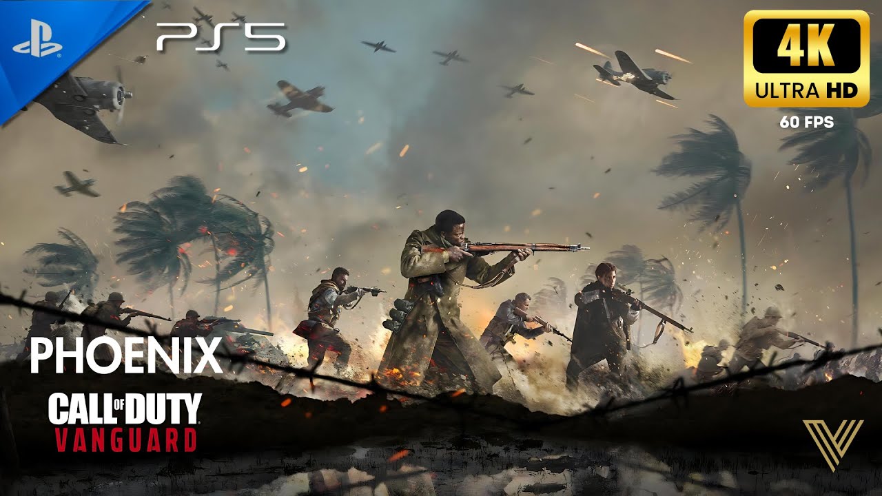 Call of Duty Vanguard Mission Phoenix FULL Gameplay Walkthrough in 4K ...