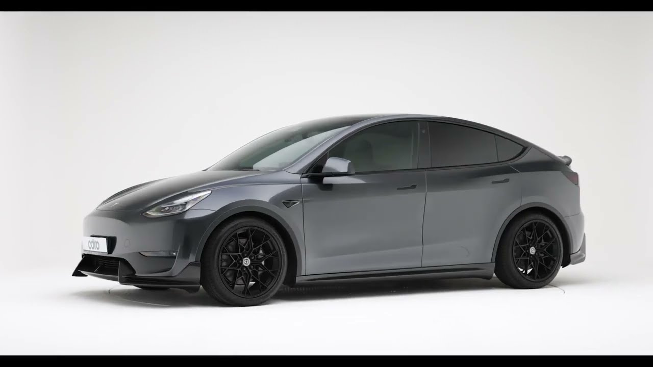ADRO Tesla Model Y Dry Carbon Program - YouTube