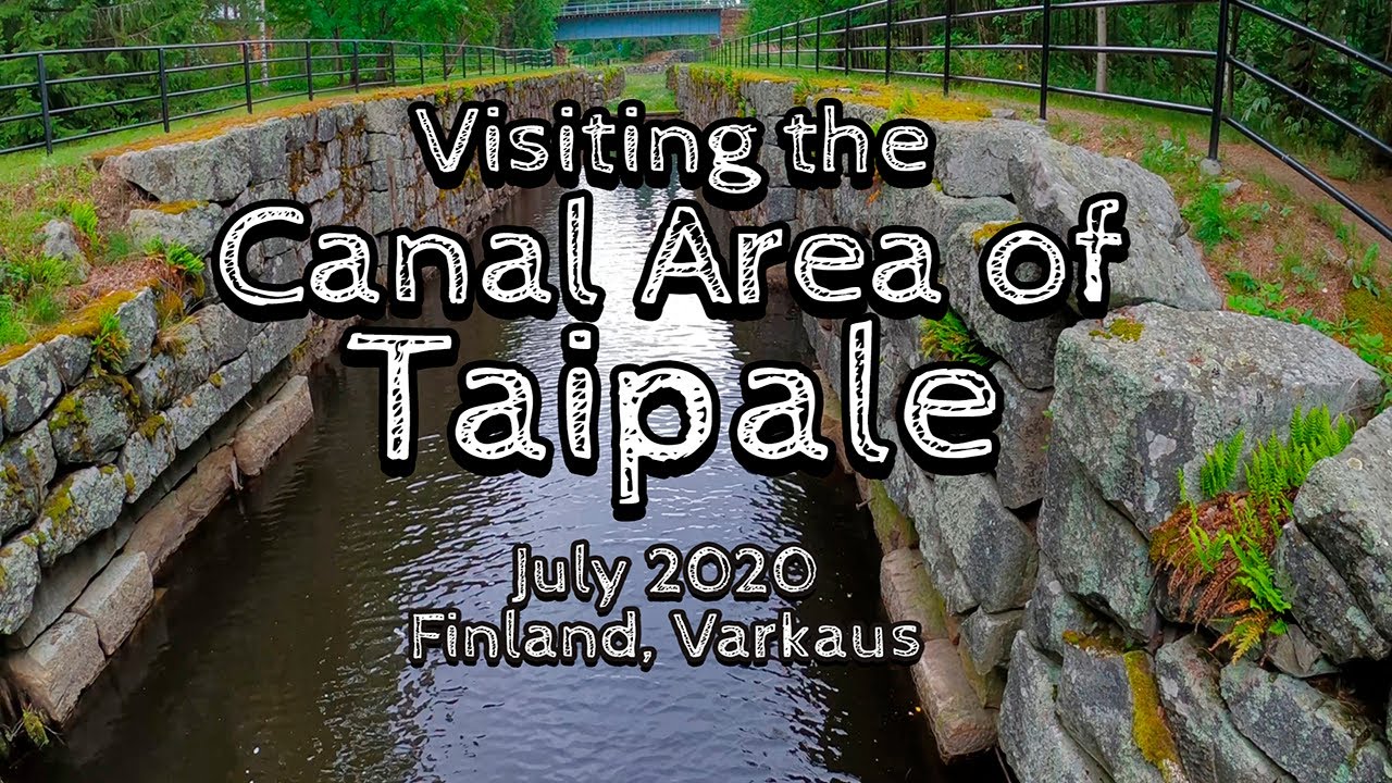 Visiting the Canal Area of Taipale, July 2020, Finland, Varkaus [4K ...