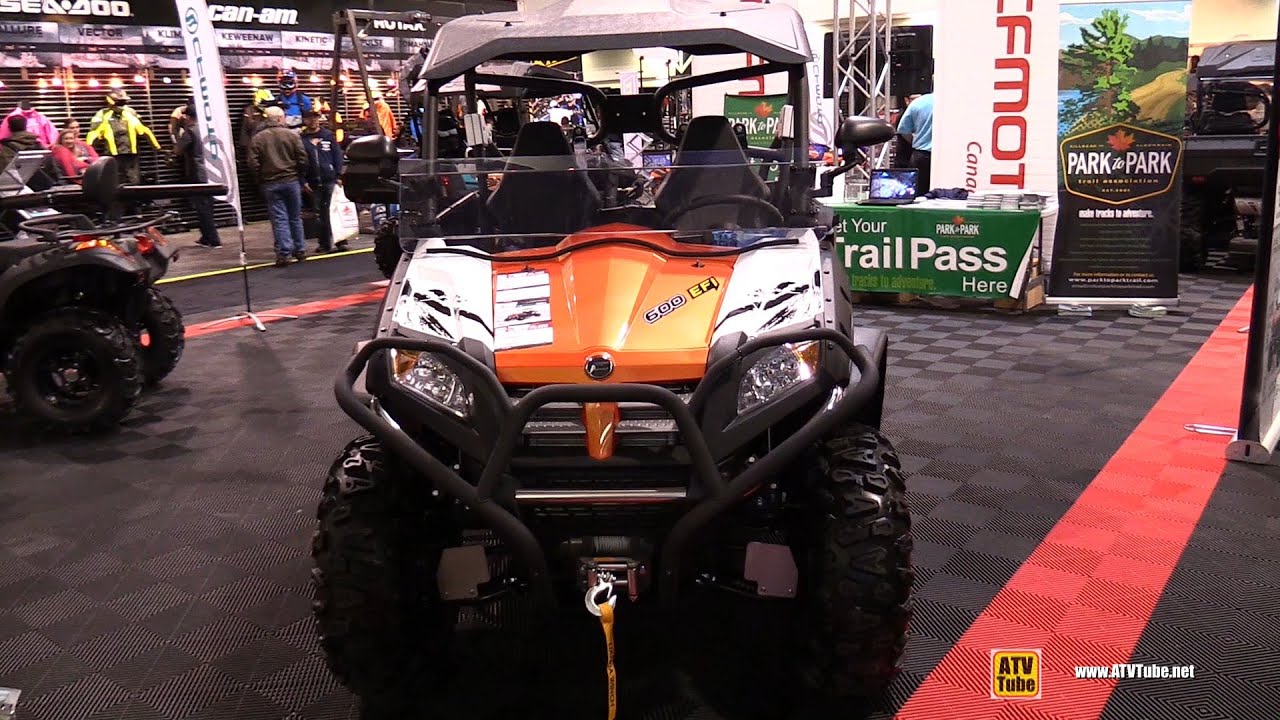 2015 CfMoto Z-Force 600 Side by Side ATV - Walkaround - 2014 Toronto ...