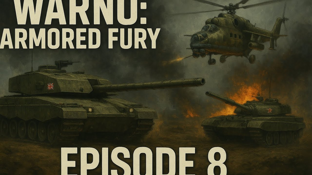 WARNO: Armored Fury: German and British ATGMs try to hold off mass Russian Bridge assault #8 ...