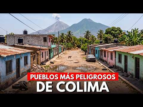 18 Pueblos de Colima Tan PELIGROSOS que Ni los Locales se Acercan de Noche