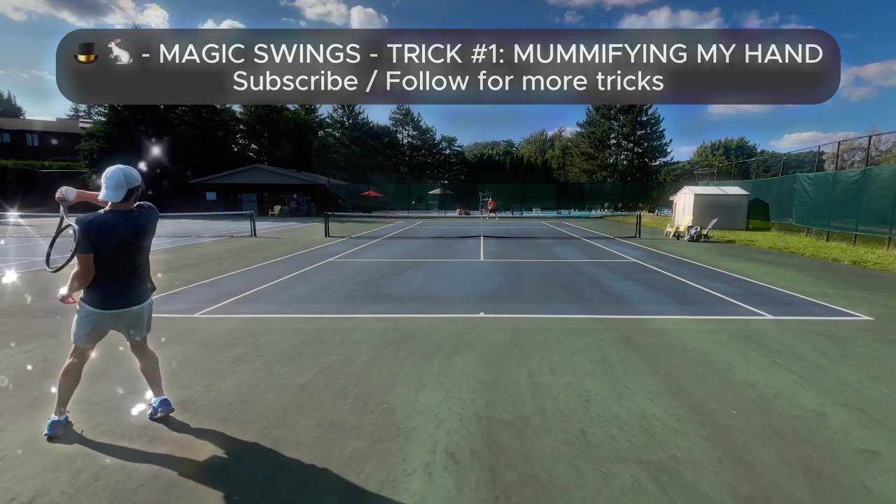265 - 🎩 🐇 - MAGIC SWINGS - TRICK #1: MUMMIFYING MY HAND - YouTube
