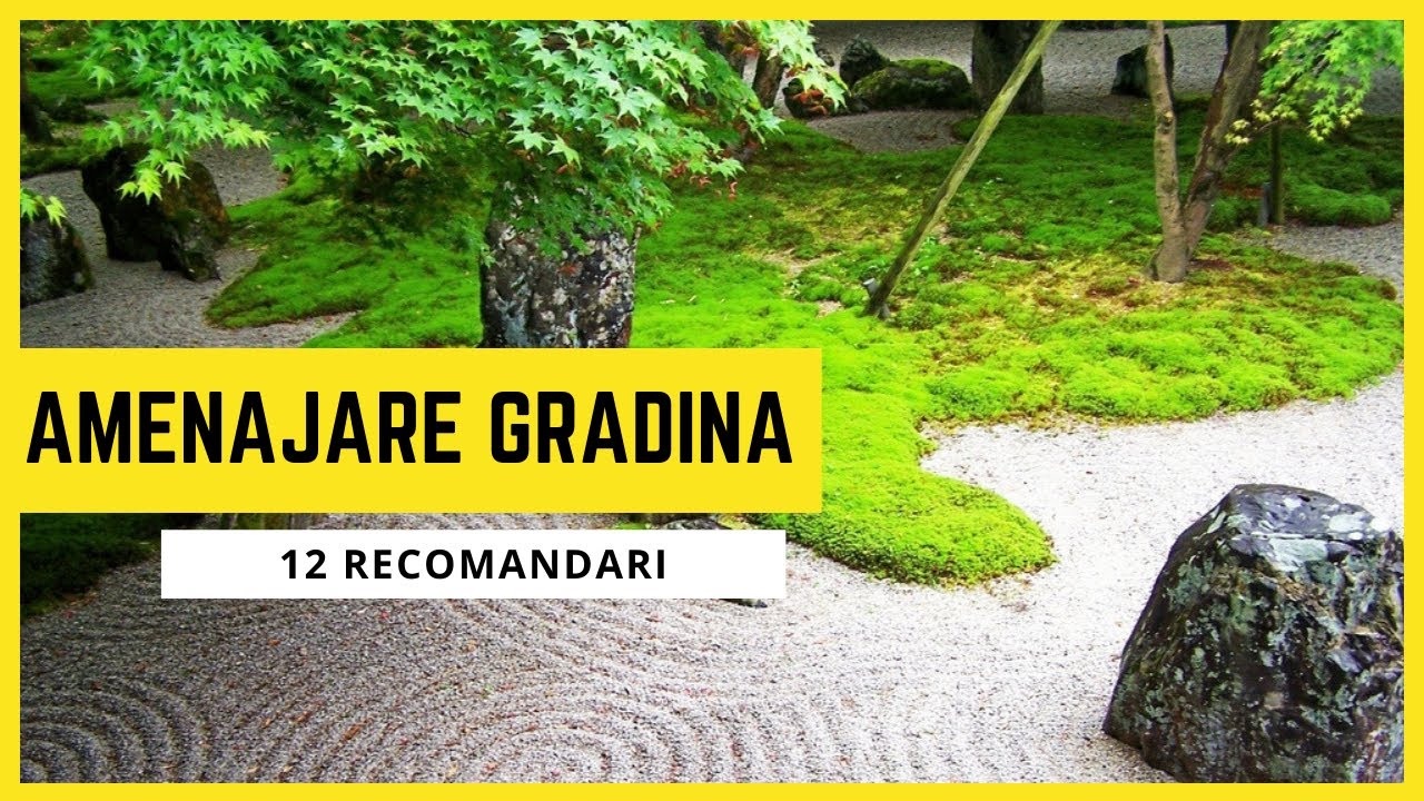 AMENAJARE GRADINA - 12 Reguli pt. un proiect reusit - YouTube