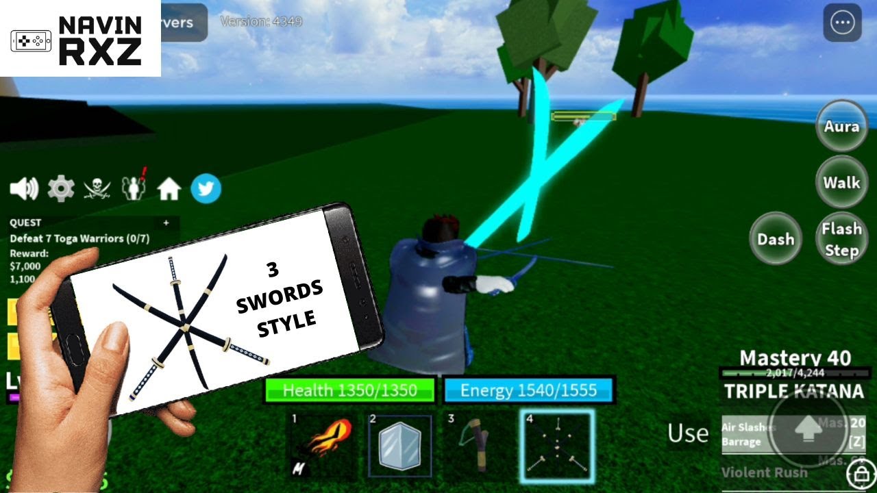 THREE SWORD STYLE, SANTORYUUU!! - YouTube