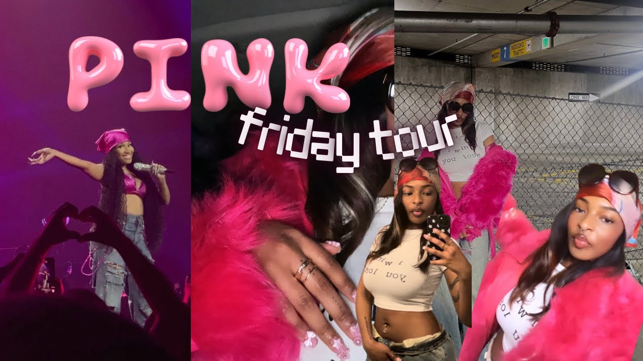 Prepare + Come With Me To The Pink Friday 2 Tour! - YouTube