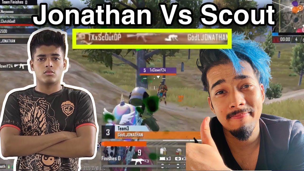 🔥Jonathan Vs Scout 🇮🇳 GodLike Vs Xspark ...