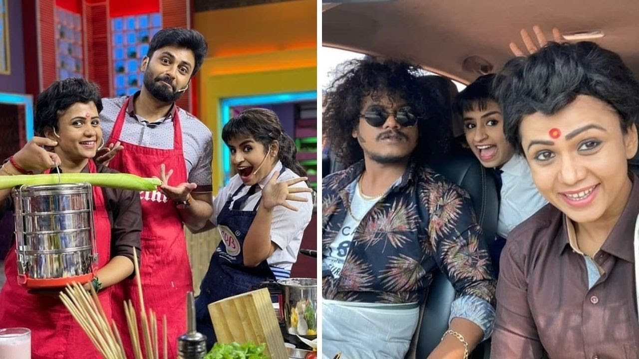 Cook with comali Episode Making Fun Stills From CWC Sets | CWC Ashwin ...