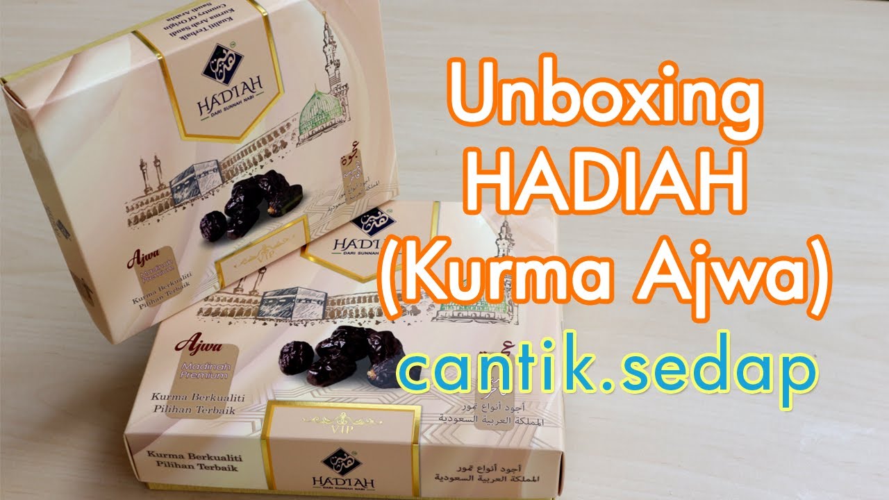 Cantiknya packaging Kurma Ajwa ni.. sesuai buat HADIAH - YouTube