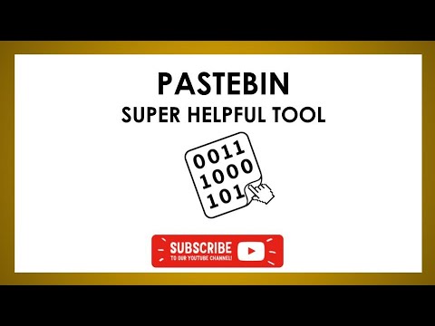 Pastebin Basics: A Helpful Tool | Tech Adka 78 - YouTube