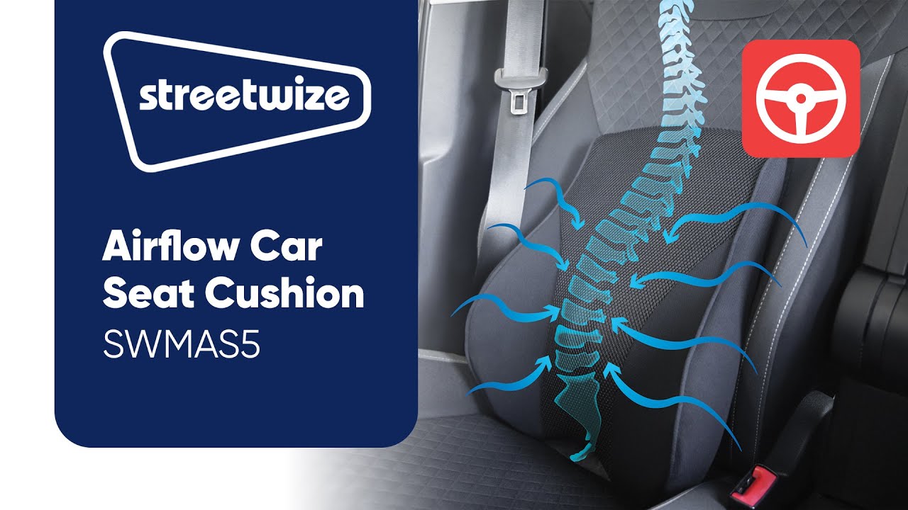 Airflow Car Seat Cushion - SWMAS5 - YouTube