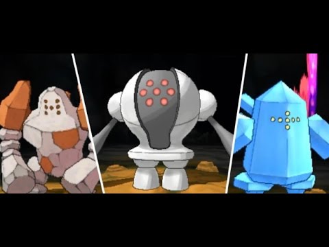Pokemon Brick Bronze How to Get All Regis (Puzzle + Regice) - YouTube