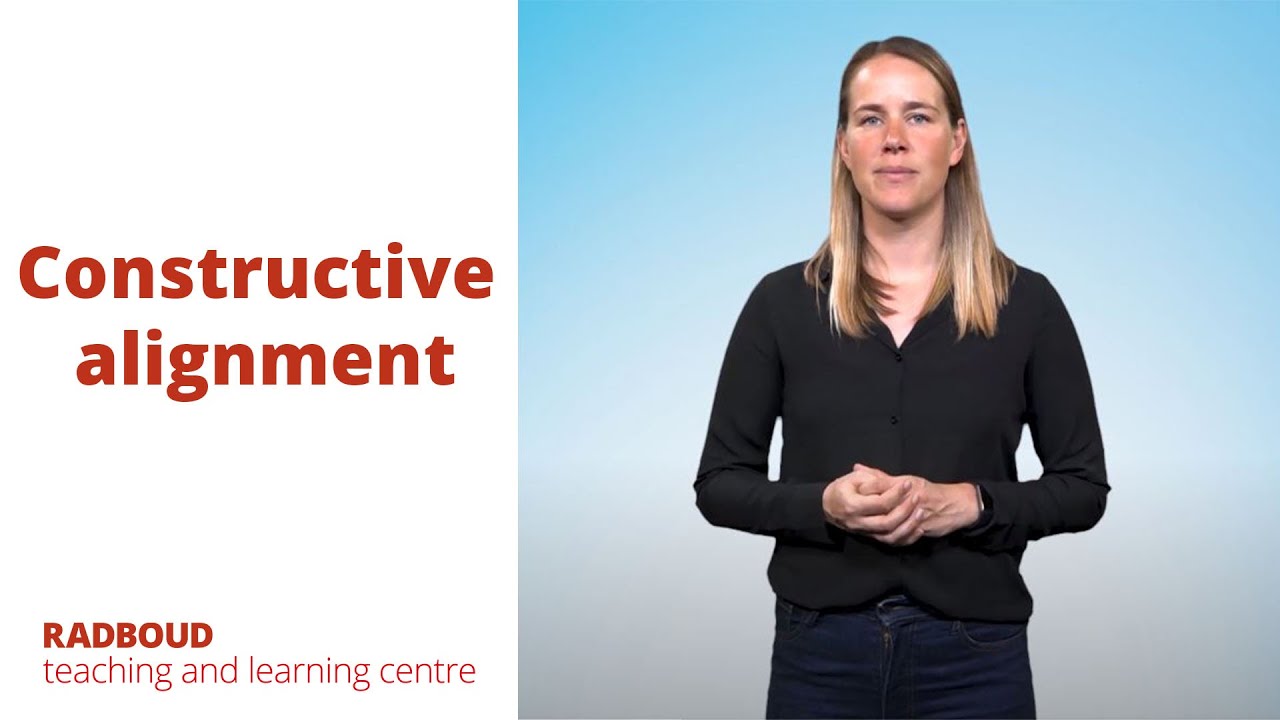 Constructive alignment - YouTube