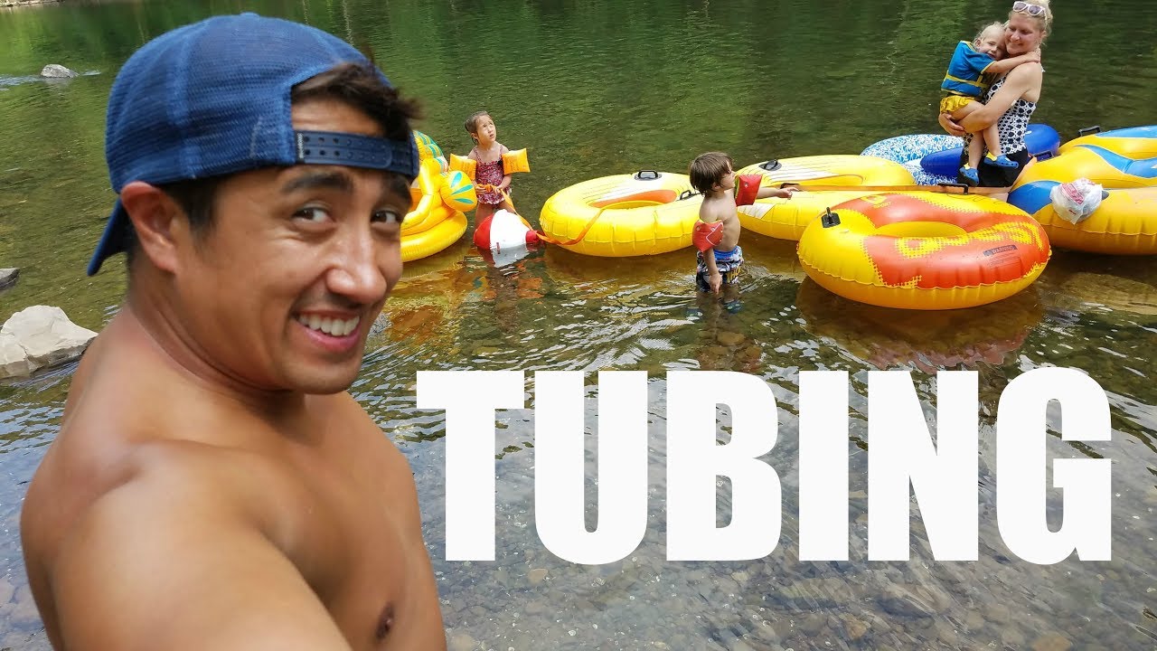 TUBING with CHILDREN | CORBINS ISLAND - YouTube