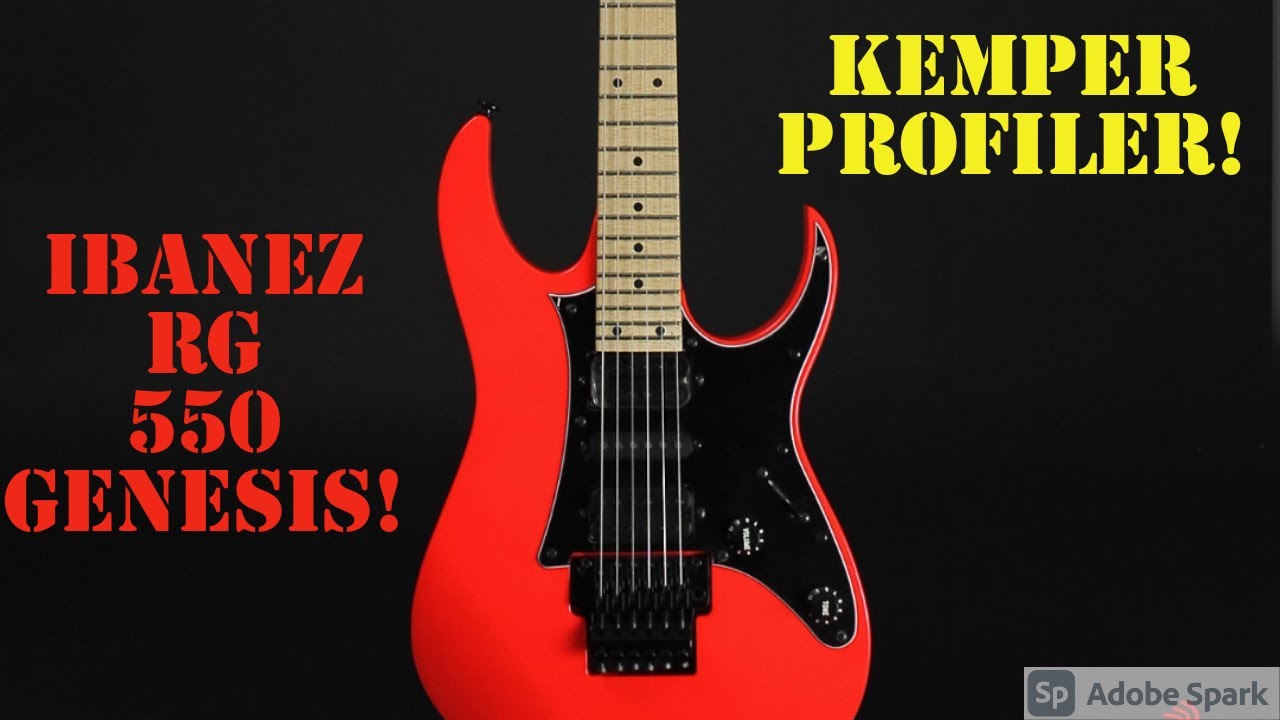 Ibanez RG 550 Genesis with Kemper Powerhead ( New Equipment Day) Sloppy ...
