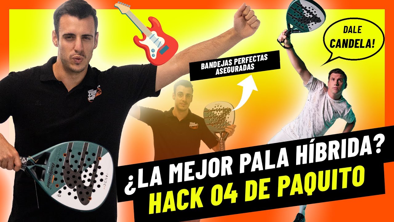 ¿Será la BULLPADEL HACK 04 2025 la mejor pala híbrida del año? 🎸 La ...