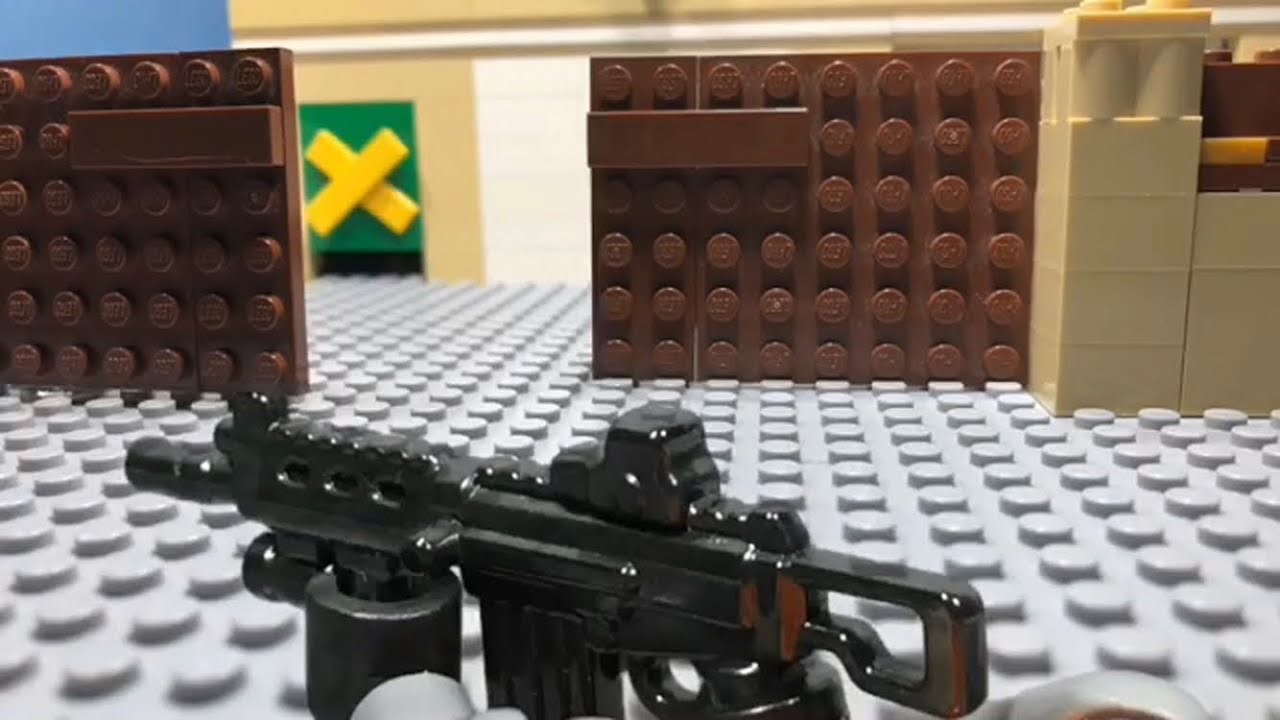 First Person Shooter Lego Stop Motion - Rainbow Six Siege - Bomb - YouTube