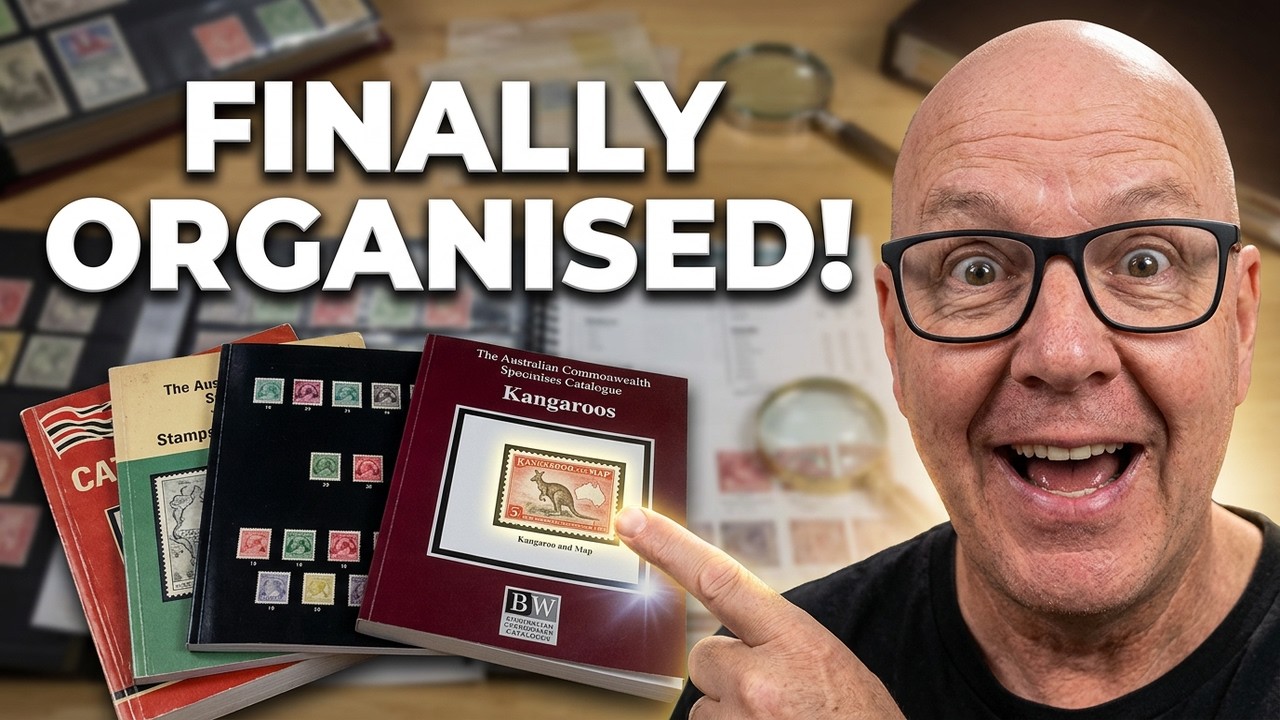 How to Organise and Price your Stamp Collection - YouTube