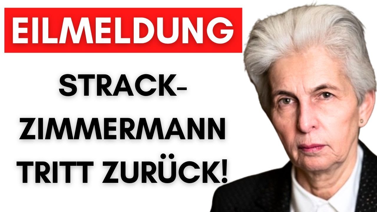Endlich: Strack-Zimmermann verkündet Rücktritt auf Pressekonferenz - YouTube