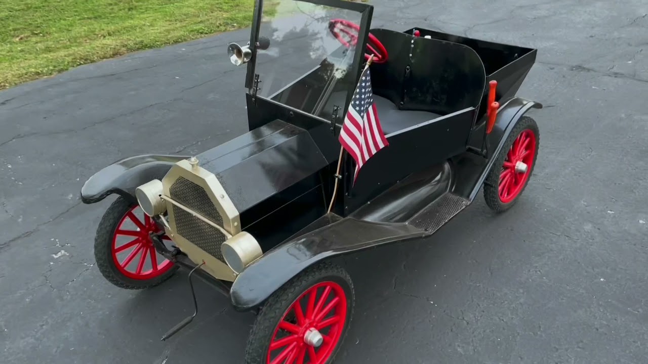 Mini Model T, Tin Lizzie - YouTube