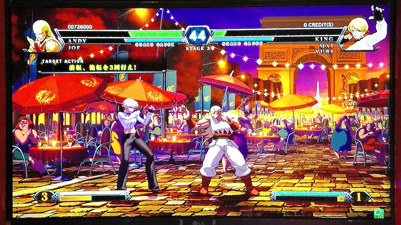 Arcade Game Play The King Of Fighters XIII Fighter! ゲームセンター - YouTube