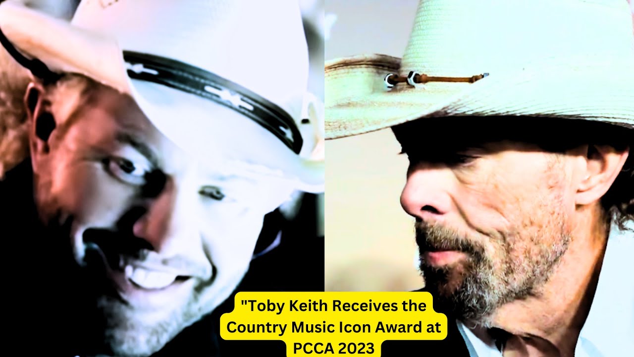 Toby Keith Receives the Country Music Icon Award at PCCA 2023 - YouTube