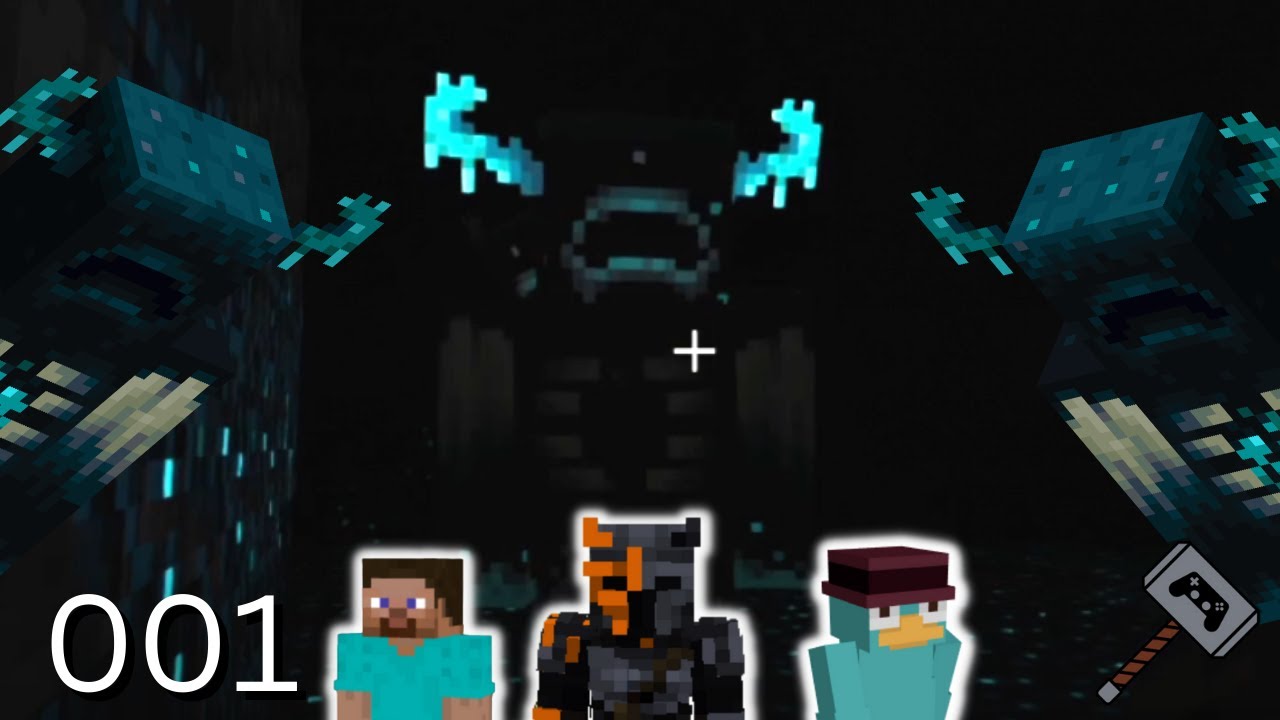 Running from 12,000 Wardens | Minecraft 1.19 SMP with Liam & Wally ...