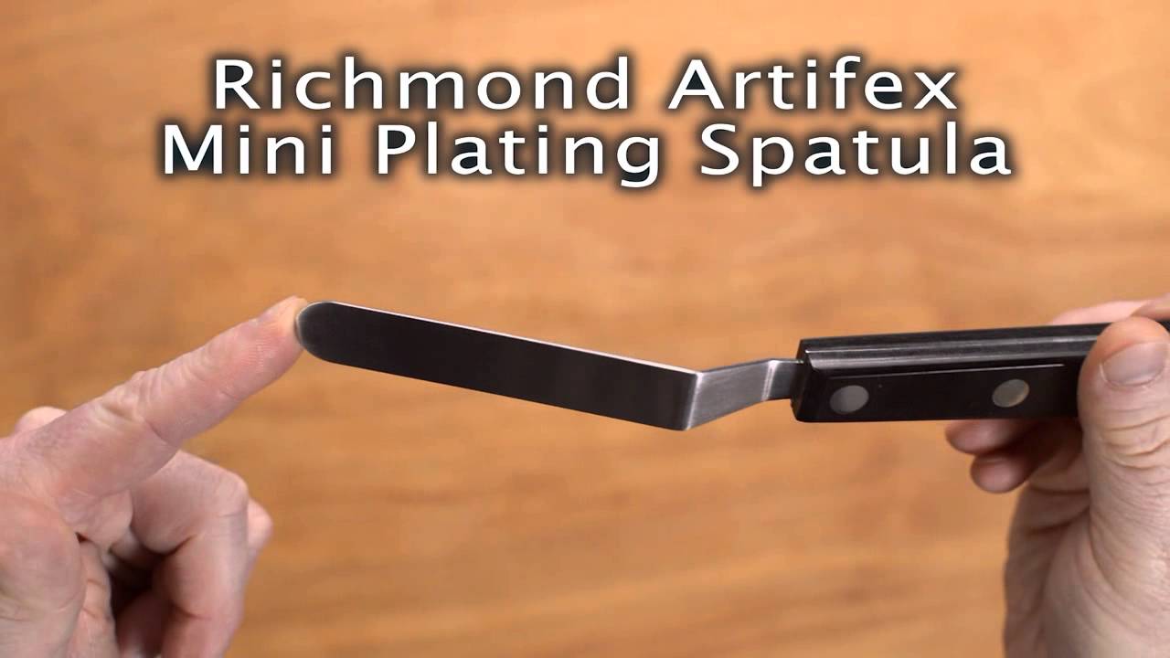 Richmond Artifex Mini Plating Spatula Quick Look - YouTube