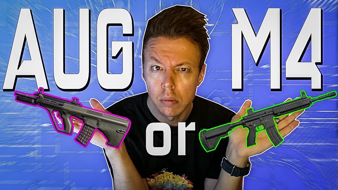 AUG or M416? - Which is better after the latest AUG nerf? - PUBG - YouTube