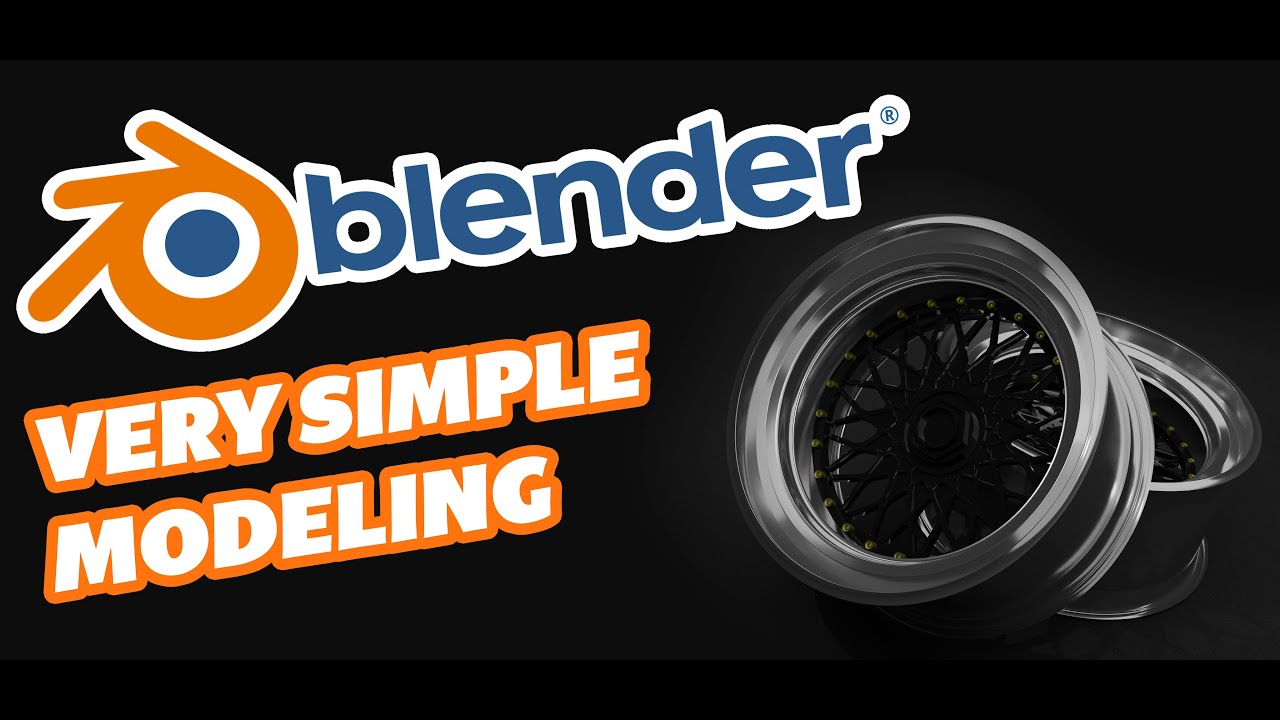 Blender Very simple Wheel Modelling | BBS RS - YouTube