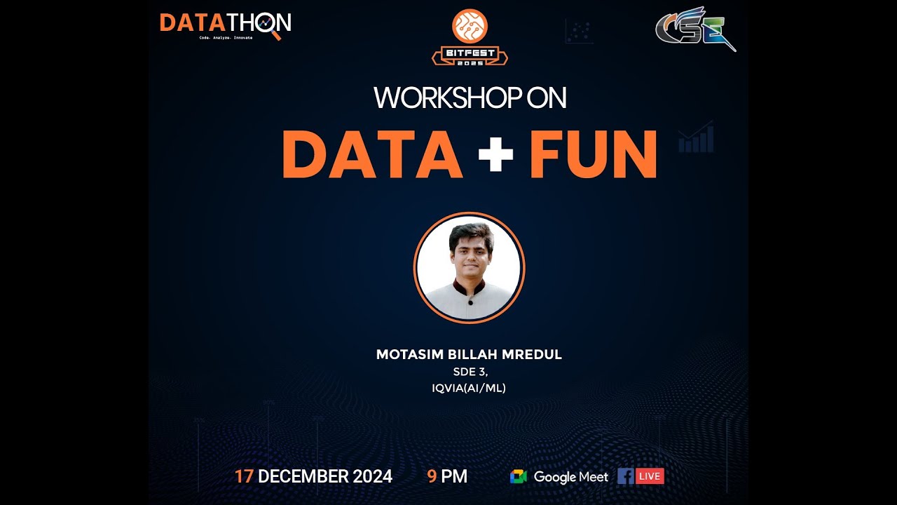 Datathon Workshop 1 - KUET CSE BitFest 2025 - YouTube