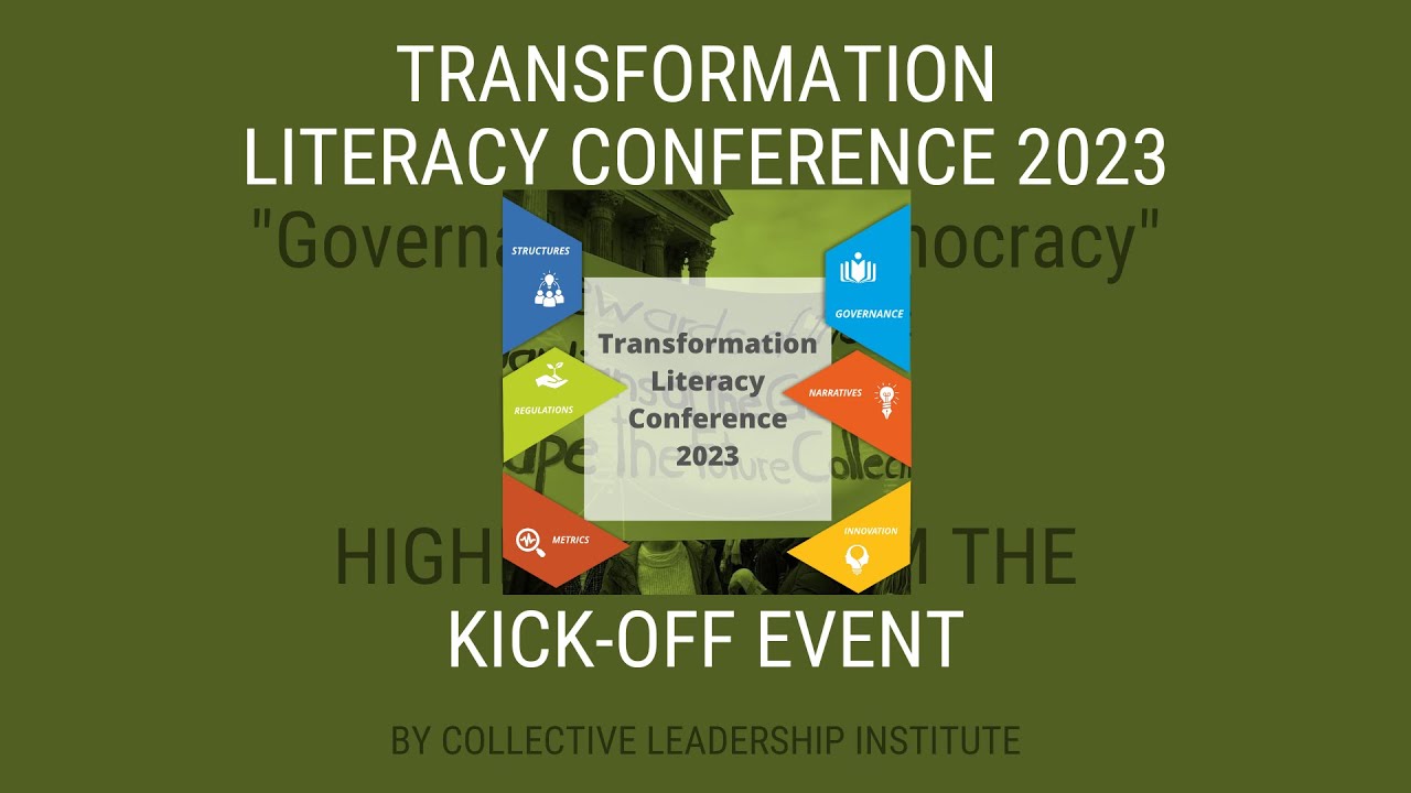 Transformation Literacy Conference 2023: Kick-off - YouTube
