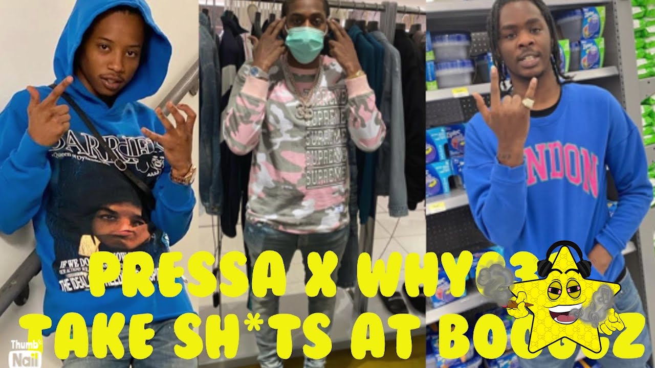 PRESSA X WHYG35 TAKE SH*TS AT BOOGGZ ON IG LIVE! 😯 - YouTube