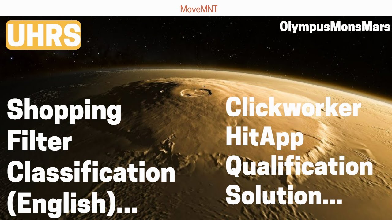 Shopping filter classification (English) - UHRS Hitapp qualification ...